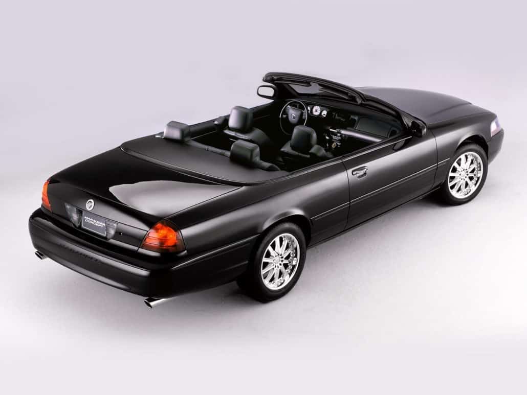 Mercury Marauder Convertible Concept vue AR 2002 – photo Ford | Auto ...