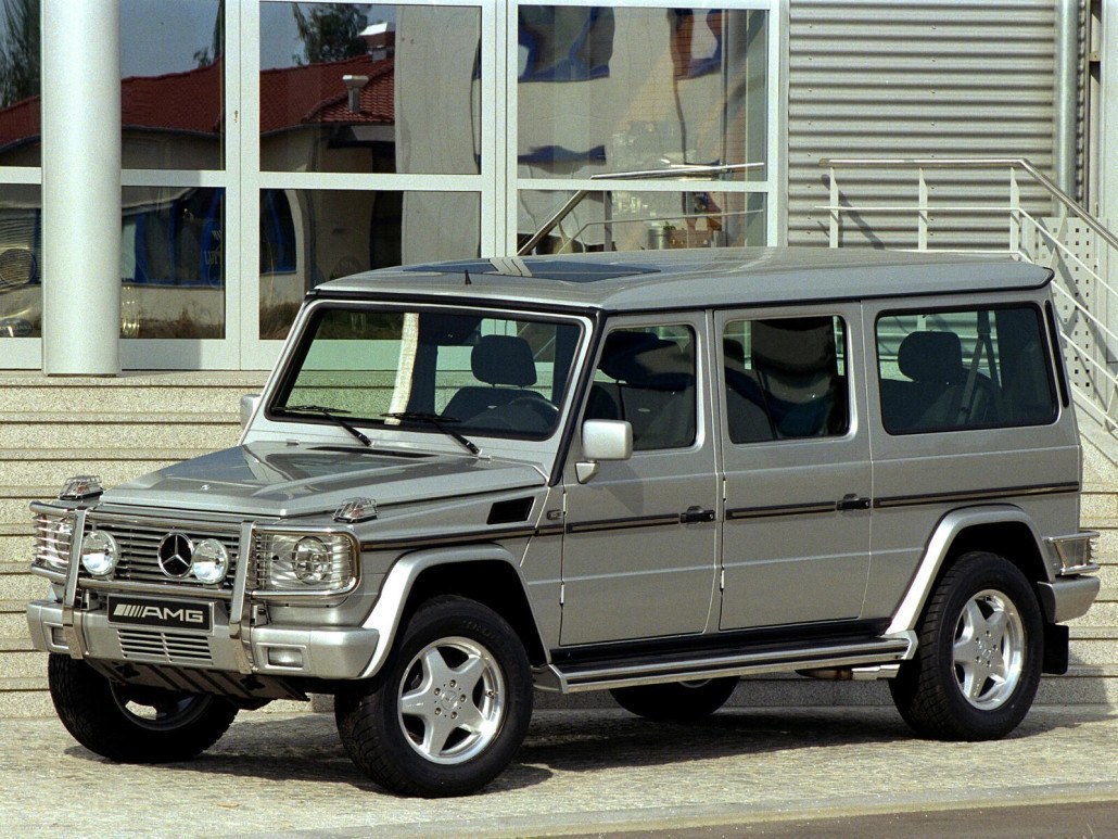 Mercedes-Benz G55 AMG Extra Long Binz vue AV 2001 – photo Mercedes-Benz ...
