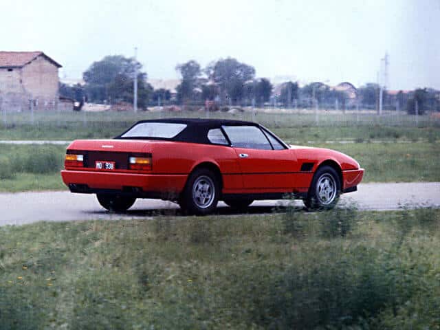 Ferrari 412 Scaglietti cabriolet prototipo 1986 vue AR – photo ...
