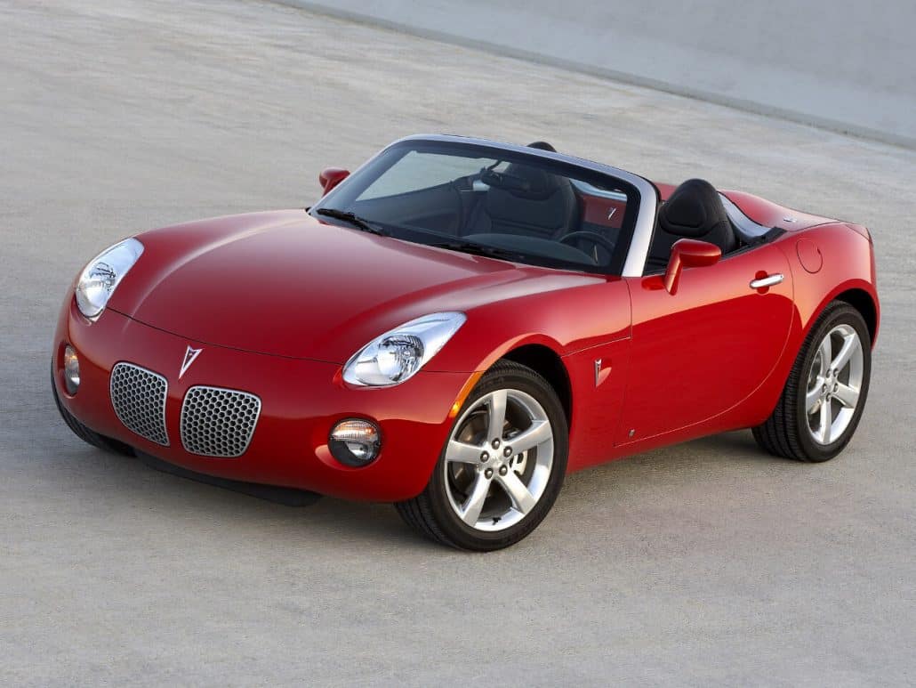 Histoire et fiche technique Pontiac Solstice | Auto Forever