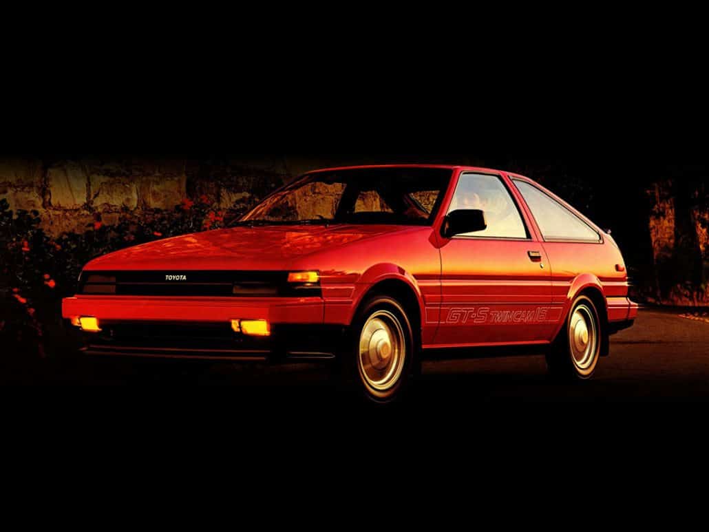 Toyota Corolla coupé liftback AE86 US 1984-1987 | Auto Forever