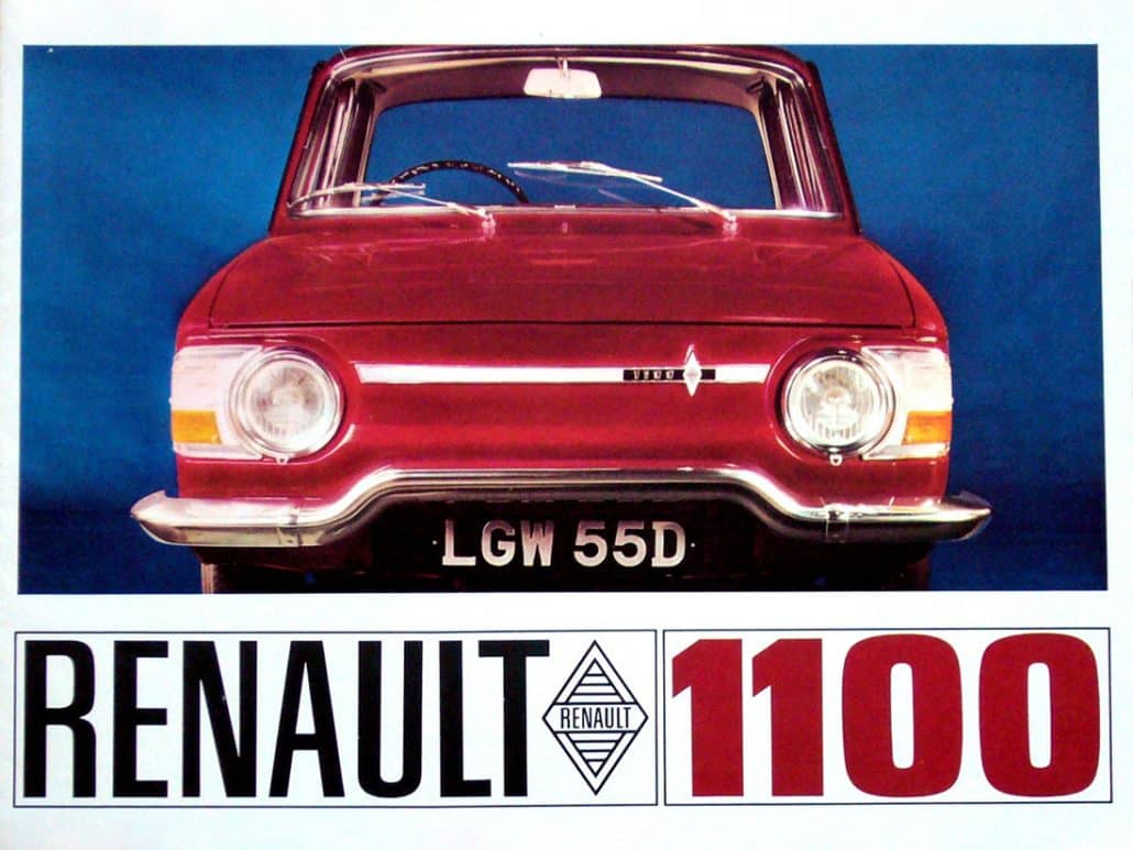 Renault 1100 Royaume Uni 1966-1967 – brochure Renault | Auto Forever