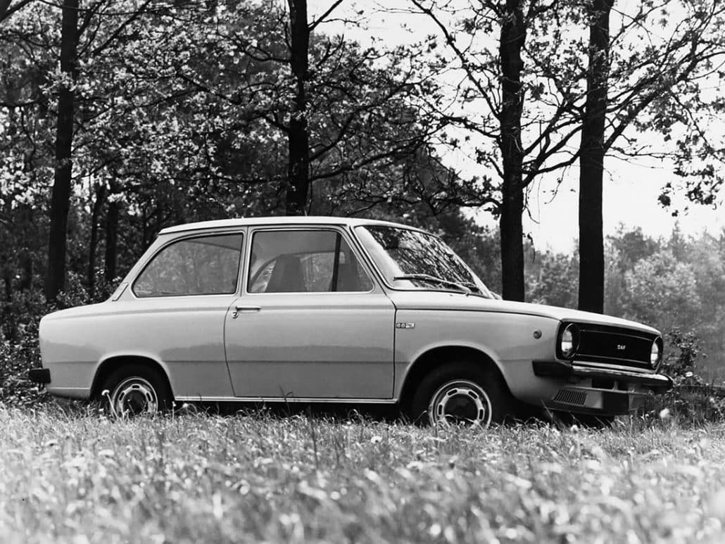 DAF 66 | 1972-1975 | Évolutions et caractéristiques