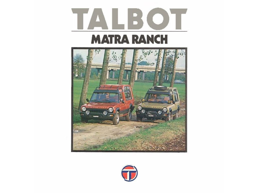 Talbot-Matra Rancho | Évolutions et caractéristiques | Auto Forever