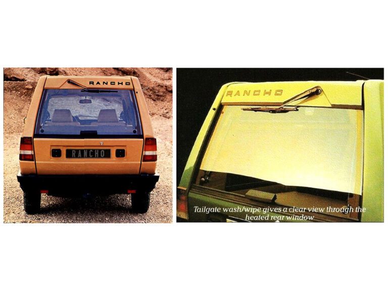 Matra-Simca Rancho | Évolutions et caractéristiques | Auto Forever